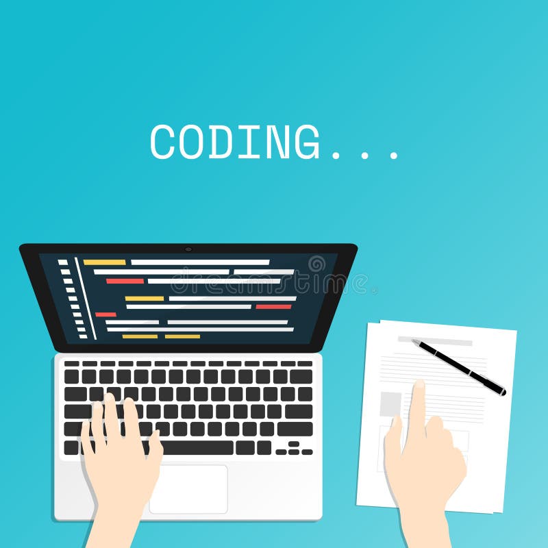 Programmer Coding Binary Computer,programmer Skill Isometric Vector ... Programmer Coding Binary Computer,programmer Skill Isometric Vector ...