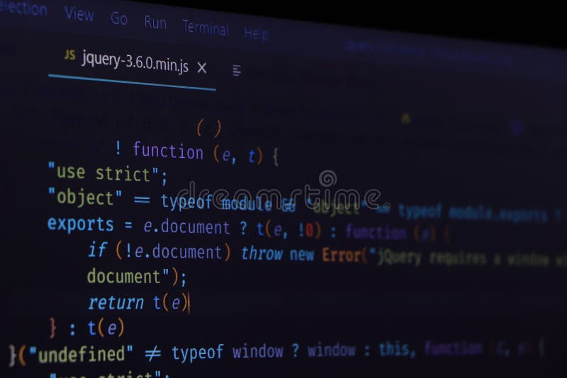 Programmer Coding Python Java Script Html Code On Notebook Screen At Home Work From Home