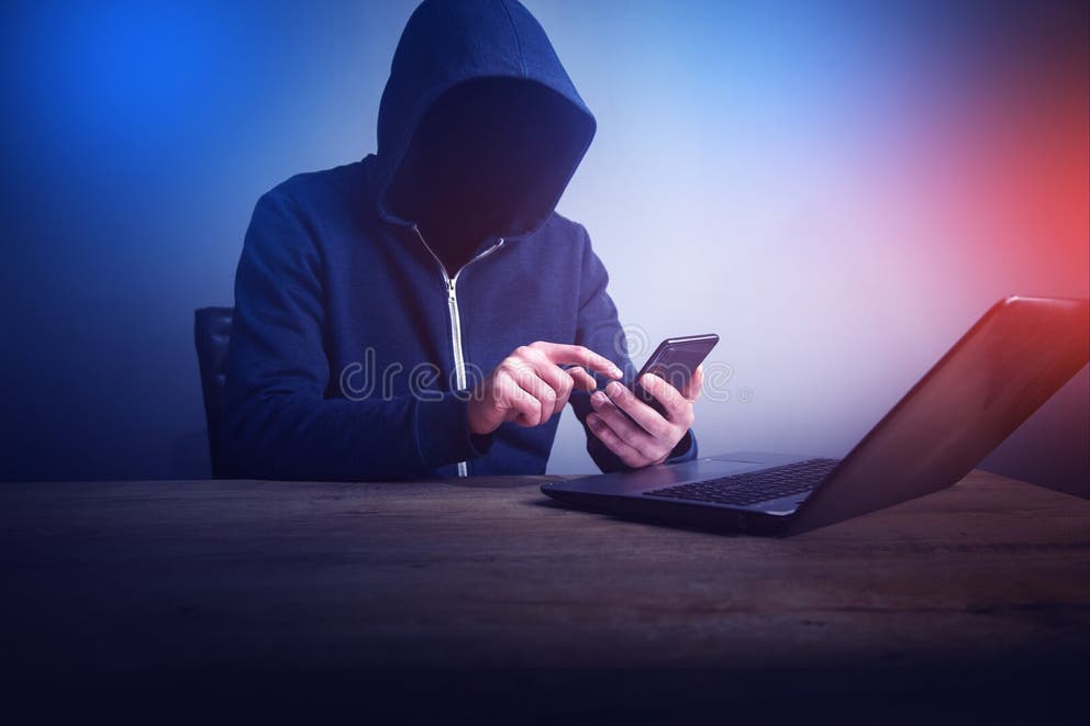 Programmer or Computer Hacker Typing Code Stock Photo - Image of attack, technology: 351685874