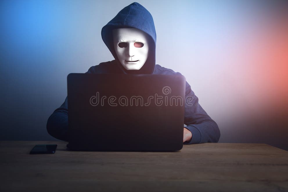 Programmer or Computer Hacker Typing Code Stock Image - Image of coding ...