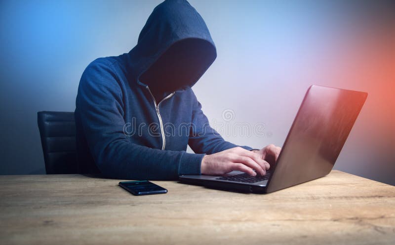 Programmer Or Computer Hacker Typing Code Stock Image Image Of Internet Information 355097885