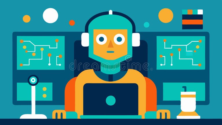 Coding Robotics Stock Illustrations – 5,033 Coding Robotics Stock ...