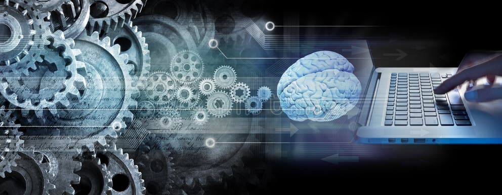 Programmer Computer Technology Business Innovation AI Stock Photo ...