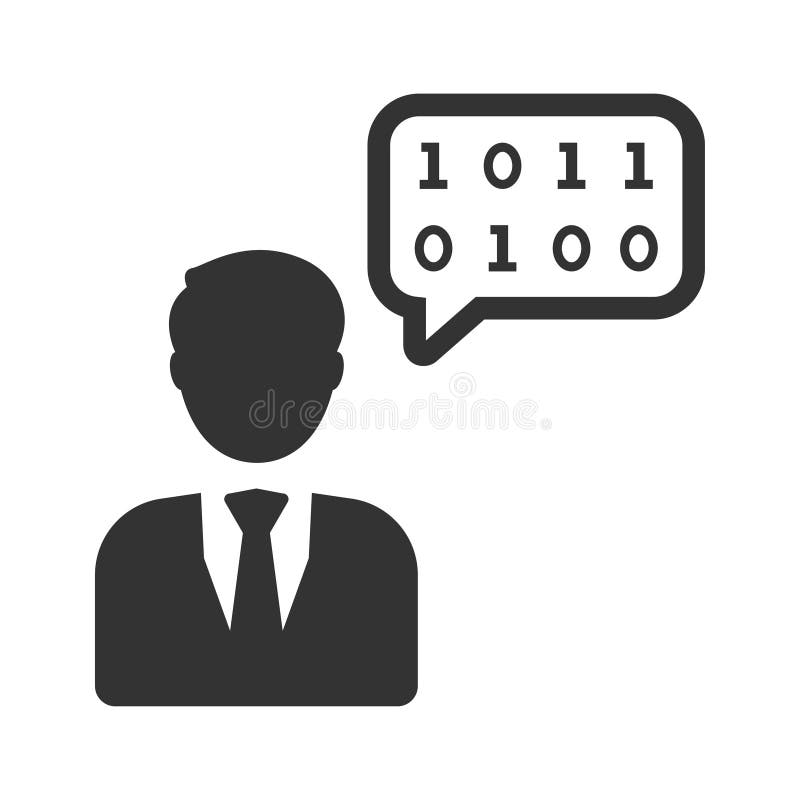 Developer Icon. Trendy Flat Vector Developer Icon on White Background ...