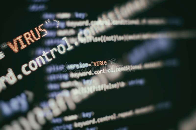 Programmer Developer Screen Web App Coding Script On Computer Modern Display Of Data Source