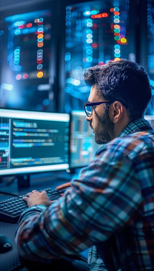 It Programmer Developing Software and Hardware in Modern Data Center ... It Programmer Developing Software and Hardware in Modern Data Center ...