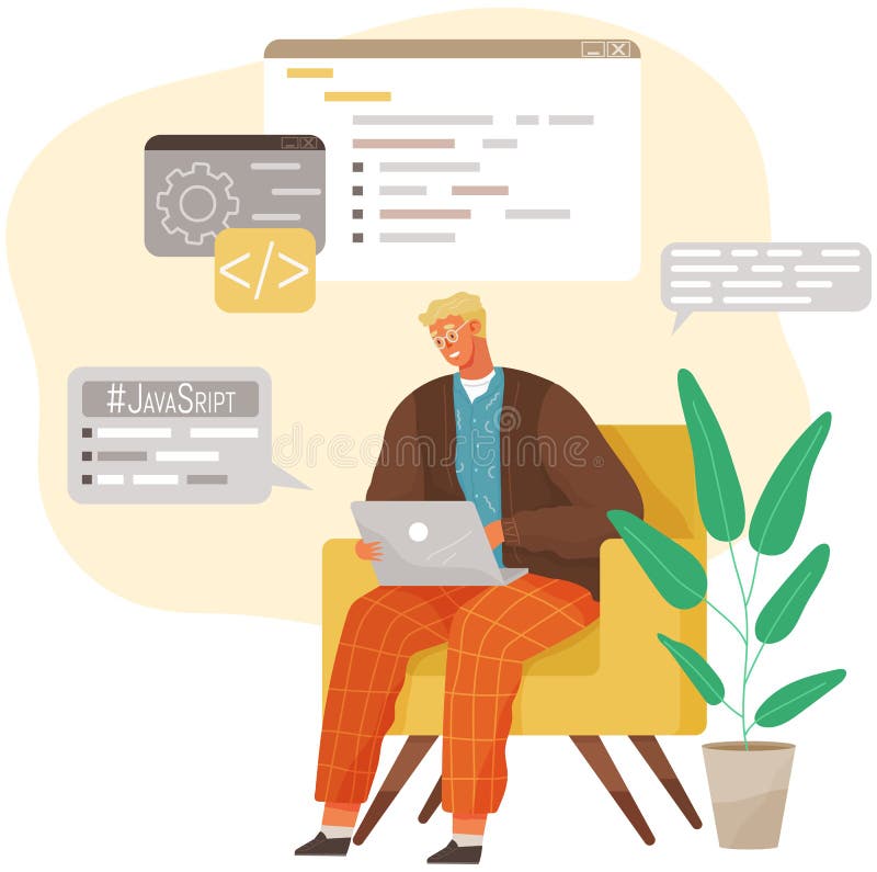 Computers Languages Stock Illustrations – 231 Computers Languages Stock ...