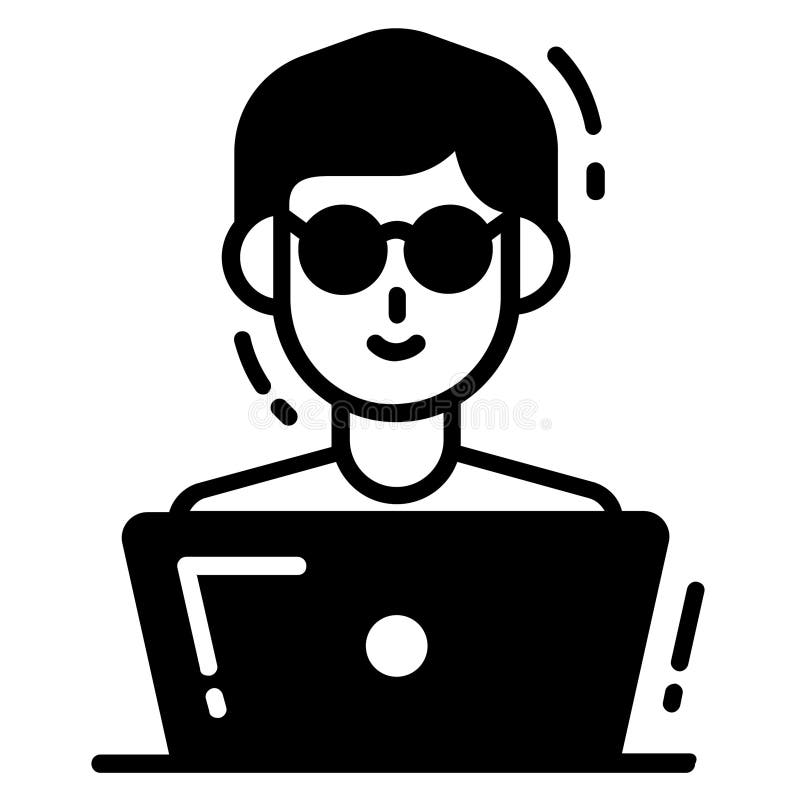 Programmer Icon, Single Avatar Vector Illustration Stock Vector ... Programmer Icon, Single Avatar Vector Illustration Stock Vector ...