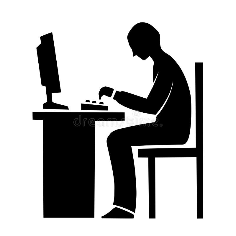 Programmer, Webmaster, Geek or Nerd Logo Vector Set. Cartoon Face Smart ...