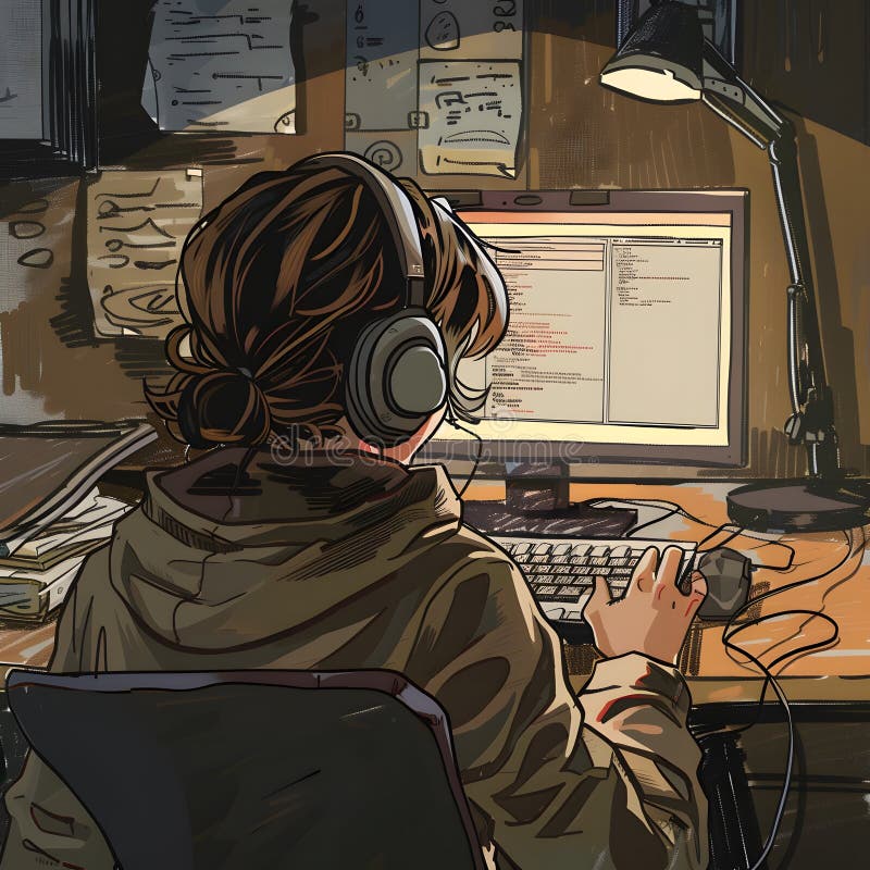 Diverse Programmers Immersed in Coding Activities at Different Settings ...