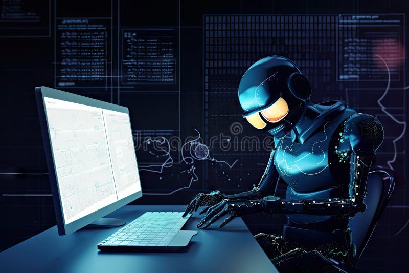 Programmer, Meticulously Tweaking the Code for Sophisticated Robot S ...