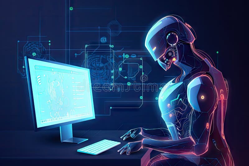 Programmer, Meticulously Tweaking the Code for Sophisticated Robot S ...