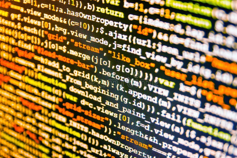 Programmer occupation job. stock photo. Image of abstract - 124596288