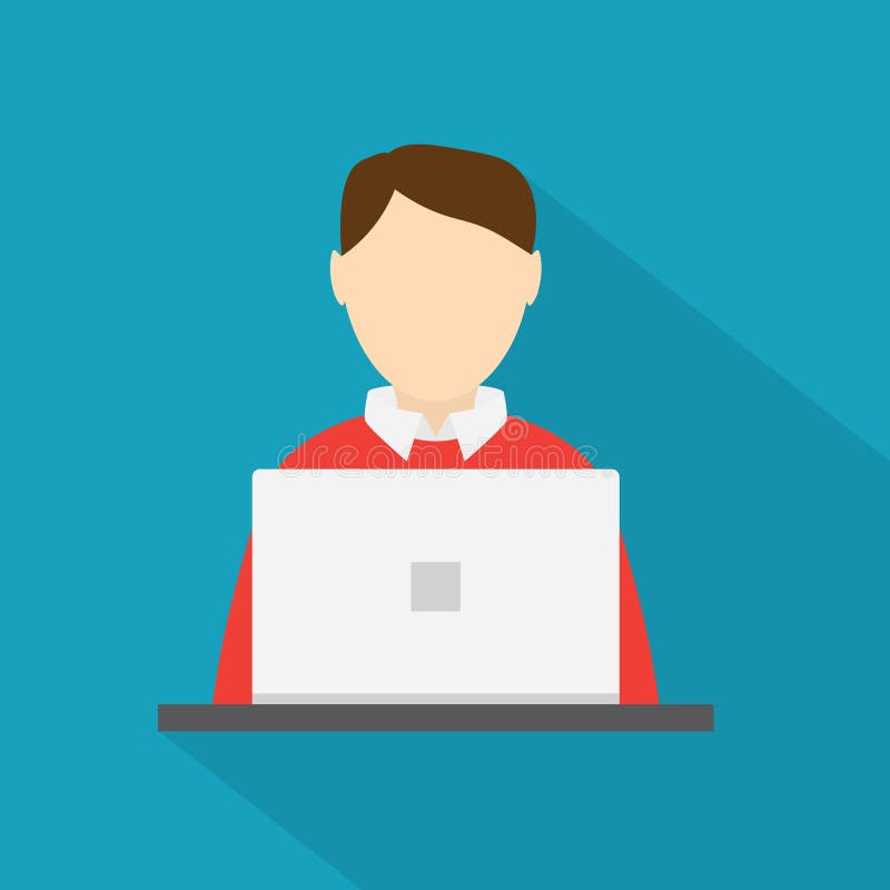 Programmer person icon stock vector. Illustration of profession - 167291599