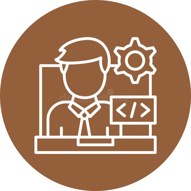 Programmer Vector Icon Design Symbol Stock Illustration Illustration Of Element Coding 338608310