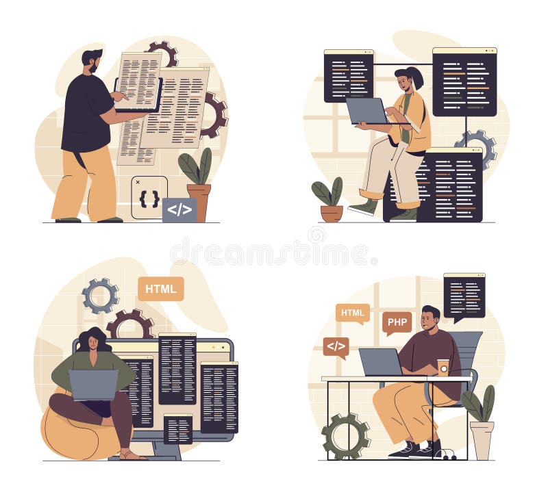 Design Product Programmer Stock Illustrations – 1,098 Design Product Programmer Stock ...