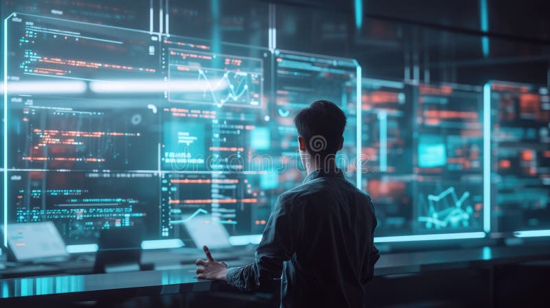 Programmer Working in Data Center AIG41 Stock Image - Image of center ... Programmer Working in Data Center AIG41 Stock Image - Image of center ...