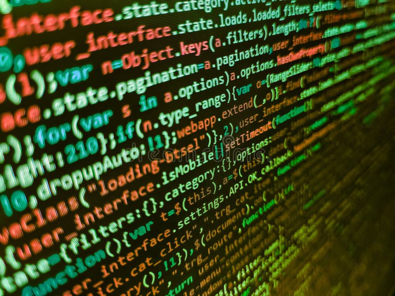 Programmer Working In A Software Develop Company Office Programmer Typing New Lines Of Html