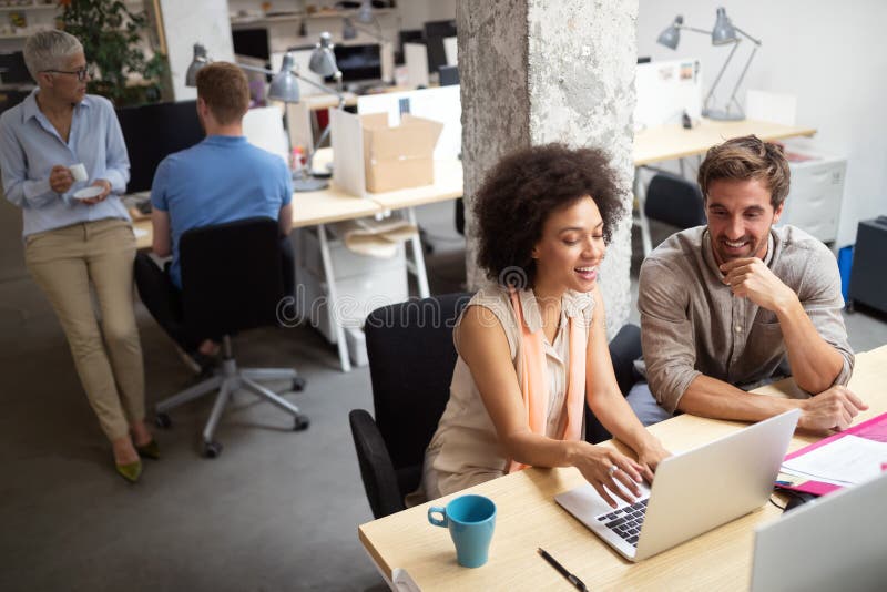 Programmer Working In A Software Developing Company Office Stock Image Image Of Programmer