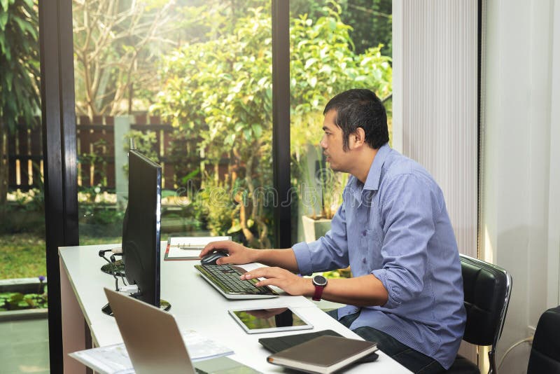 Programmer Working in a Software Developing. Stock Photo - Image of ... Programmer Working in a Software Developing. Stock Photo - Image of ...