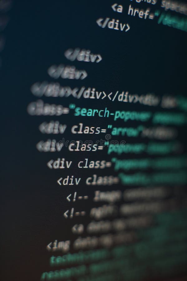 Programmer Workplace Big Data Storage And Cloud Computing Representation Programming Code