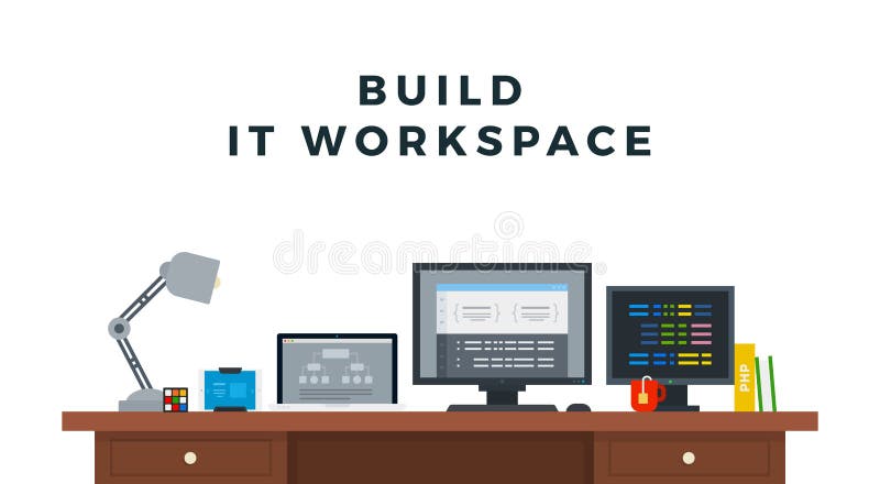 Programming Books With Text Css Code Java Html On The Shelf Vector Illustration In A Flat