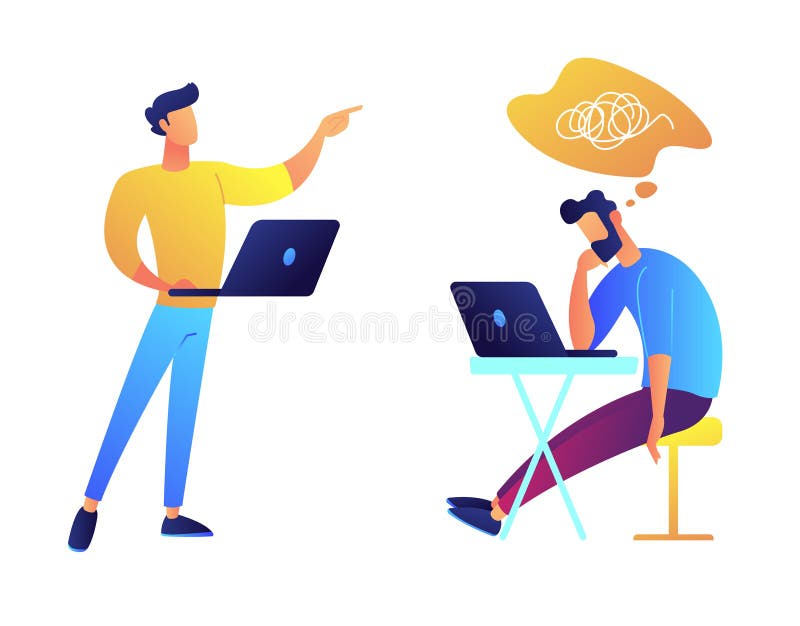 Programmerare vektor illustrationer. Illustration av bläddra - 120281836