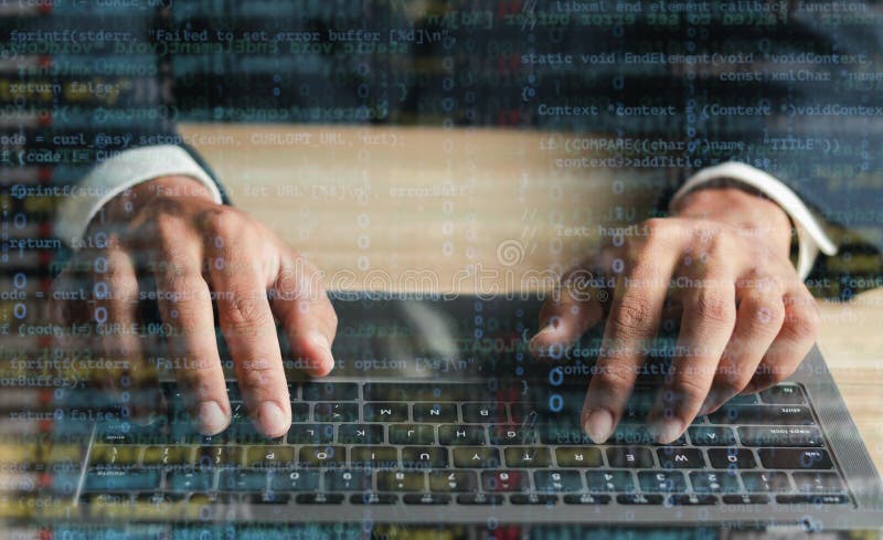 Programmers Work with Computer Code on a Virtual Interface. Digital ... Programmers Work with Computer Code on a Virtual Interface. Digital ...
