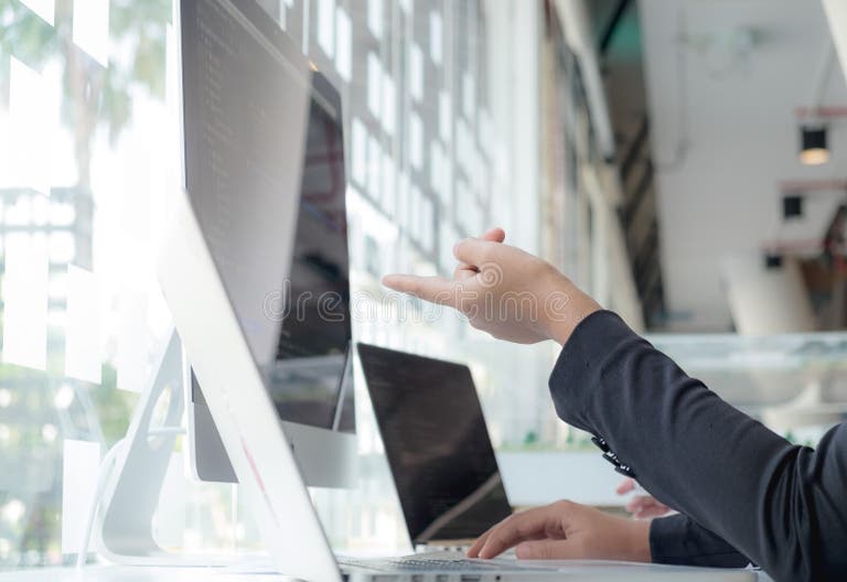 Programmers Work on the Development of Coding and Coding Technology on ...