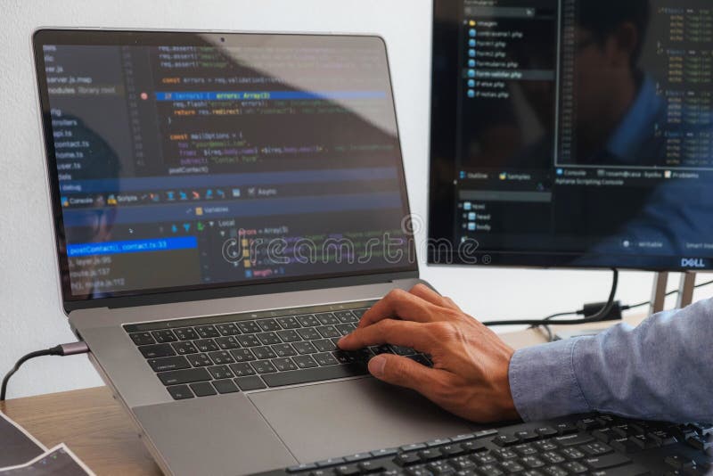 Programmers Working In Programming Programmer Developer And Coding Technology Website Design
