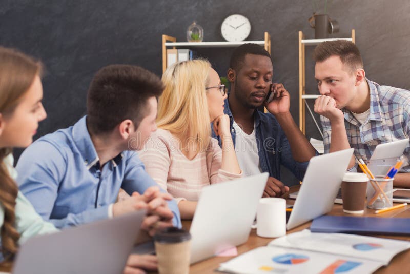 Programmers Working in Software Developing Company Stock Image - Image ... Programmers Working in Software Developing Company Stock Image - Image ...