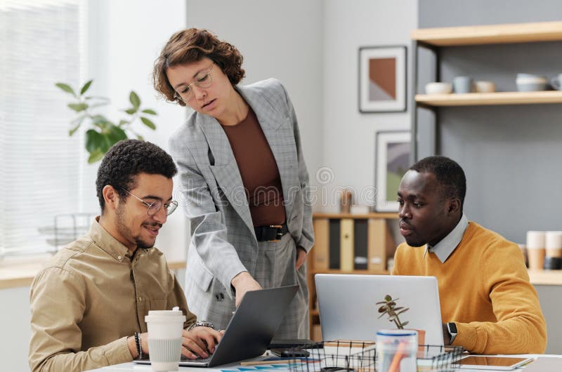 Programmers Working in Team at Office Stock Photo - Image of woman ... Programmers Working in Team at Office Stock Photo - Image of woman ...