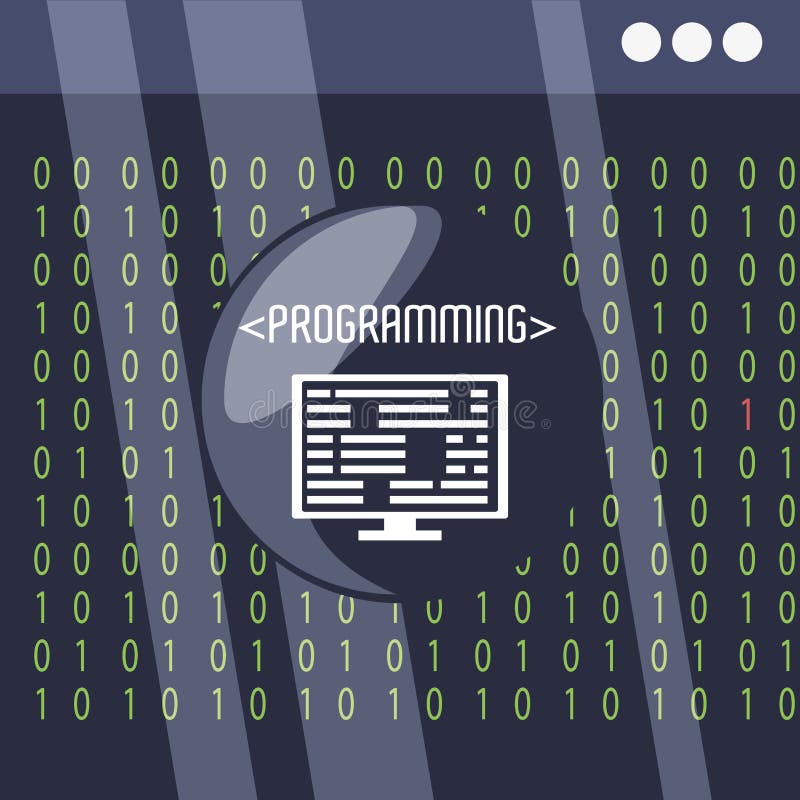 Programmig And Coding Concept Language Stock Vector Illustration Of