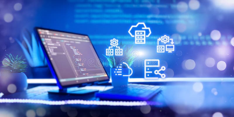 Programming Code Abstract Screen of Software Developer. Coding Script ... Programming Code Abstract Screen of Software Developer. Coding Script ...
