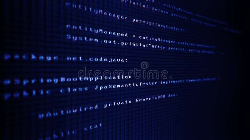 Programming Code Abstract Technology Animation Background. Stock Video - Video of digital ...