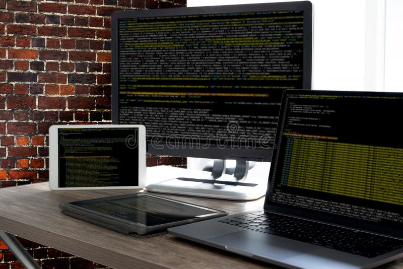 Programming Code Abstract Technology Background Developer Programming And Coding Technology