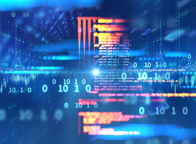 Programming Code Abstract Technology Background of Software Developer ...