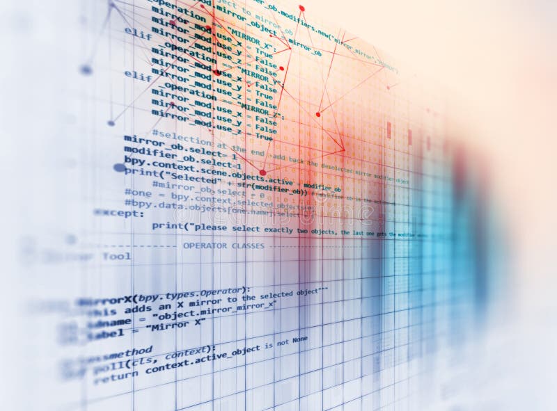 Programming Code Abstract Technology Background Of Software Developer