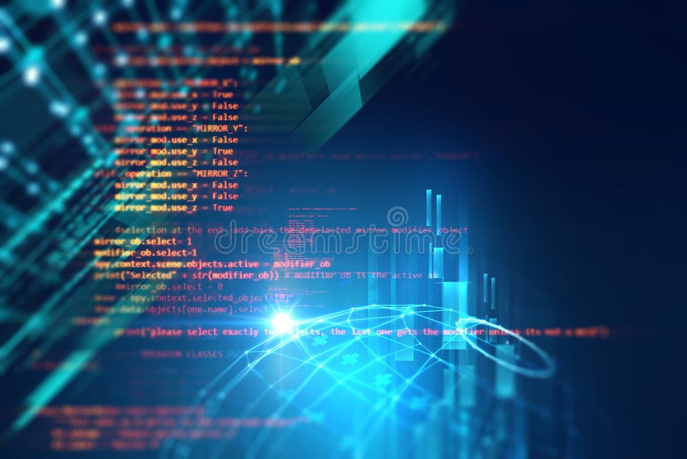 Programming Code Abstract Technology Background of Software Developer ...