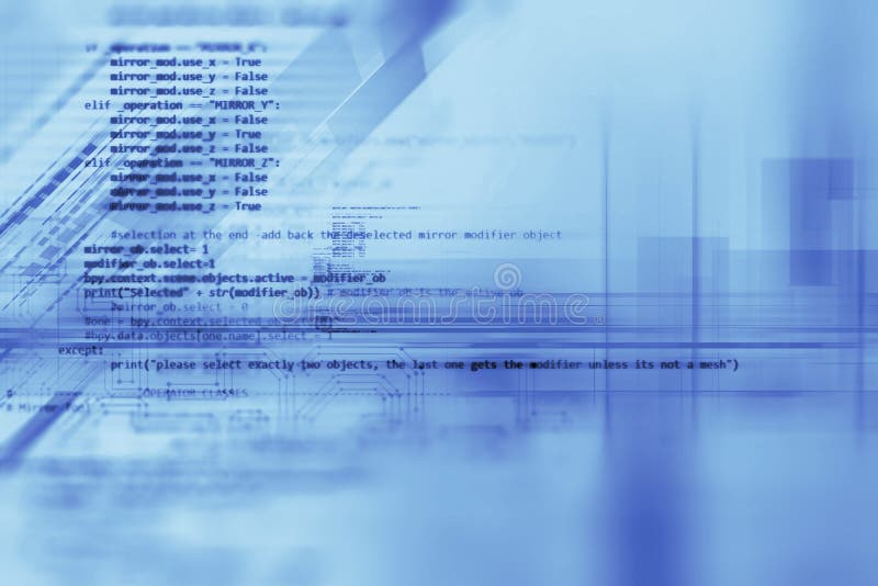 Programming Code Abstract Technology Background of Software Developer ...