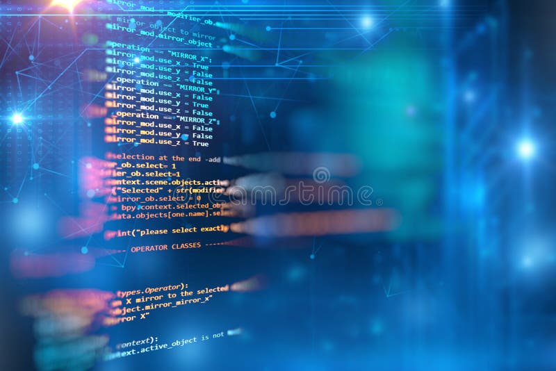 Programming Code Abstract Technology Background of Software Developer ...