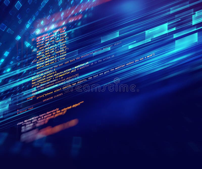 Programming Code Abstract Technology Background of Software Developer and Computer Script Stock ...