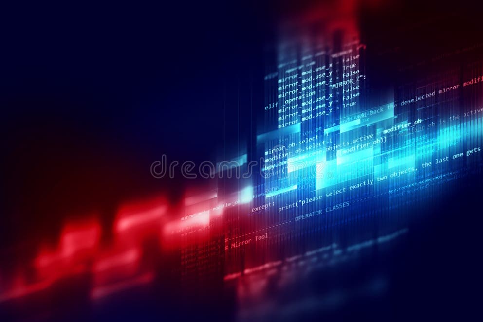 Programming Code Abstract Technology Background of Software Developer ...