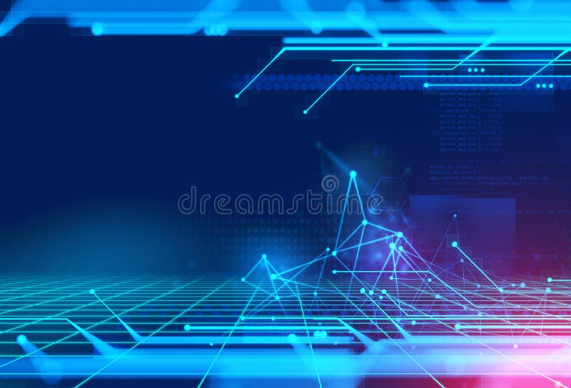 Programming Code Abstract Technology Background Of Software Developer And Computer Script Stock