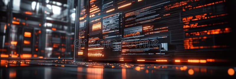 Programming Code Abstract Technology Background Of Software Developer And Computer Script Stock