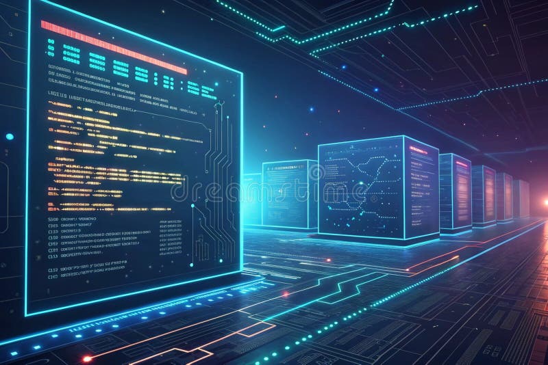 Programming Code Abstract Technology Background Of Software Developer And Computer Script 3d