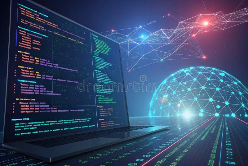 Programming Code Abstract Technology Background Stock Illustrations – 41,909 Programming Code ...