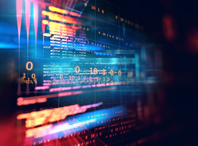 Programming Code Abstract Technology Background of Software Developer ...