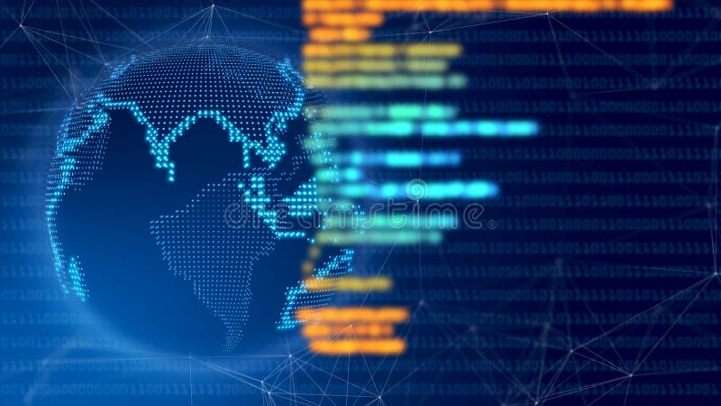 Programming Code Abstract Technology Background of Software Developer ...