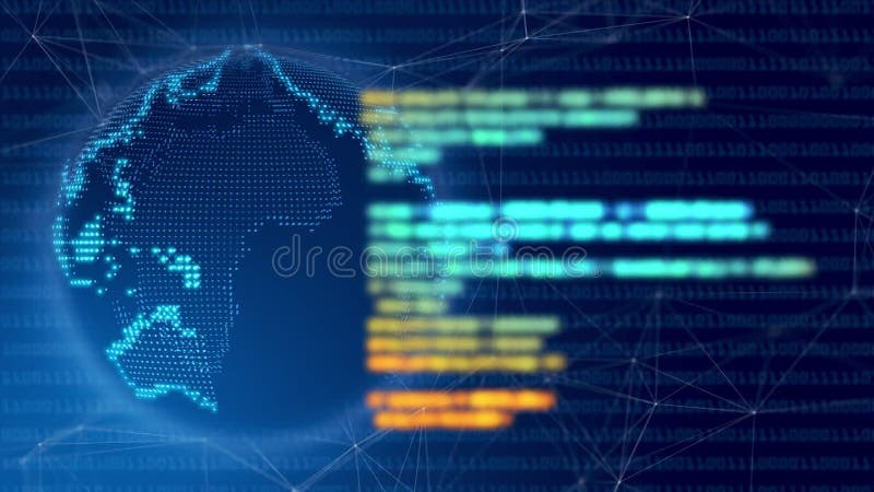 Programming Code Abstract Technology Background Of Software Developer And Computer Script With